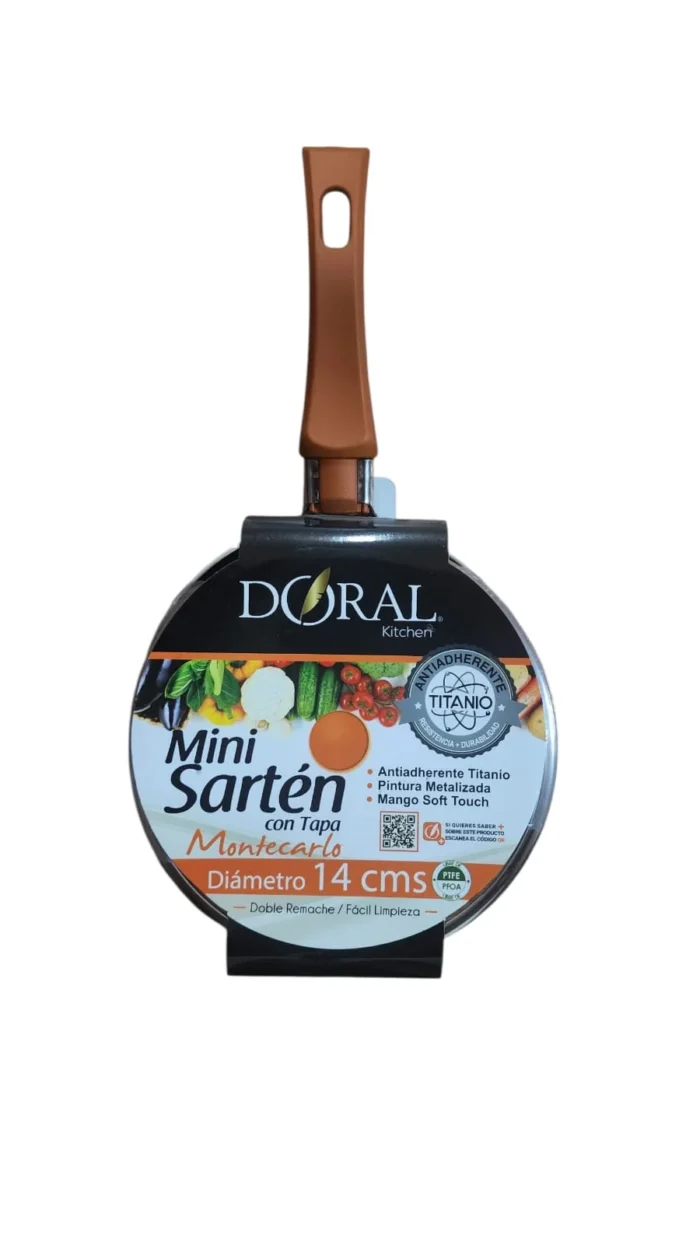 Sarten Montecarlo Doral Con Tapa 14 Cms – Universo premium